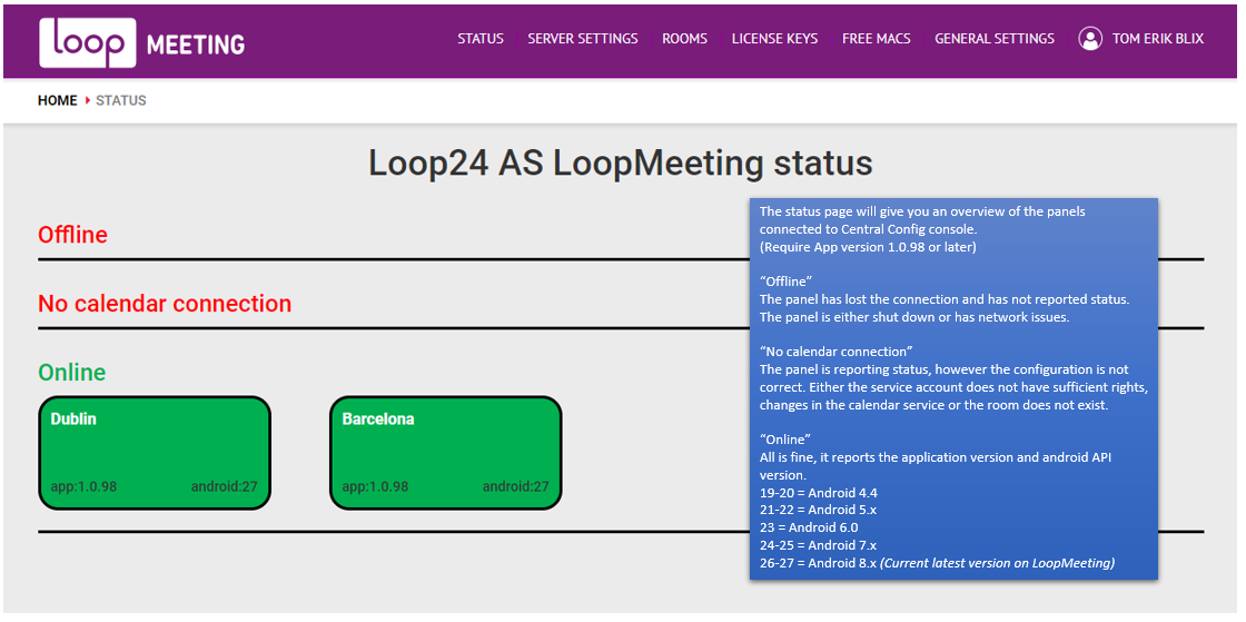 Central Admin configuration - Loop24