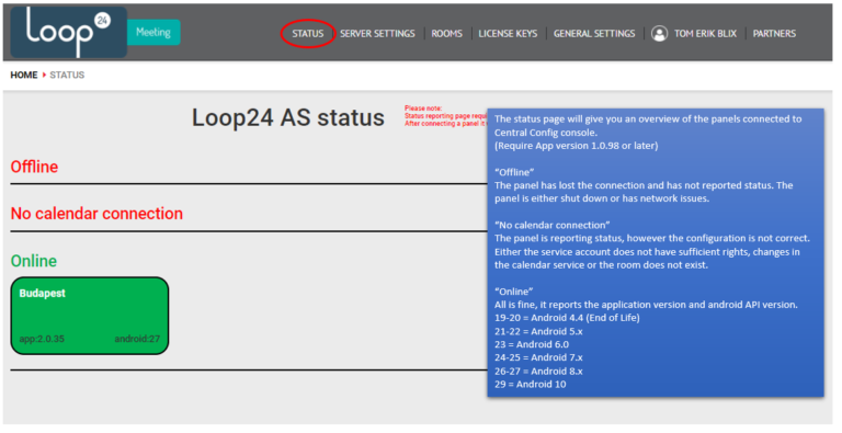 Central Admin configuration - Loop24